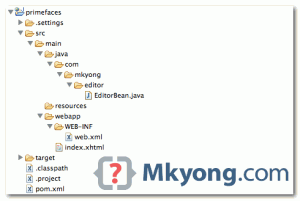 PrimeFaces hello world example - Mkyong.com