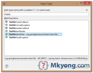 How to find Java class in Eclipse? - Mkyong.com