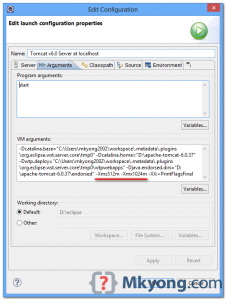 Eclipse + Tomcat - java.lang.OutOfMemoryError: Java heap space - Mkyong.com