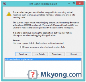How to configure hot deploy in Eclipse - Mkyong.com